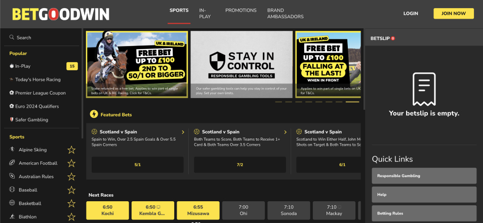 BetGoodWin UK: Login & Sign up to BetGoodWin Betting Site - Bonuses ...